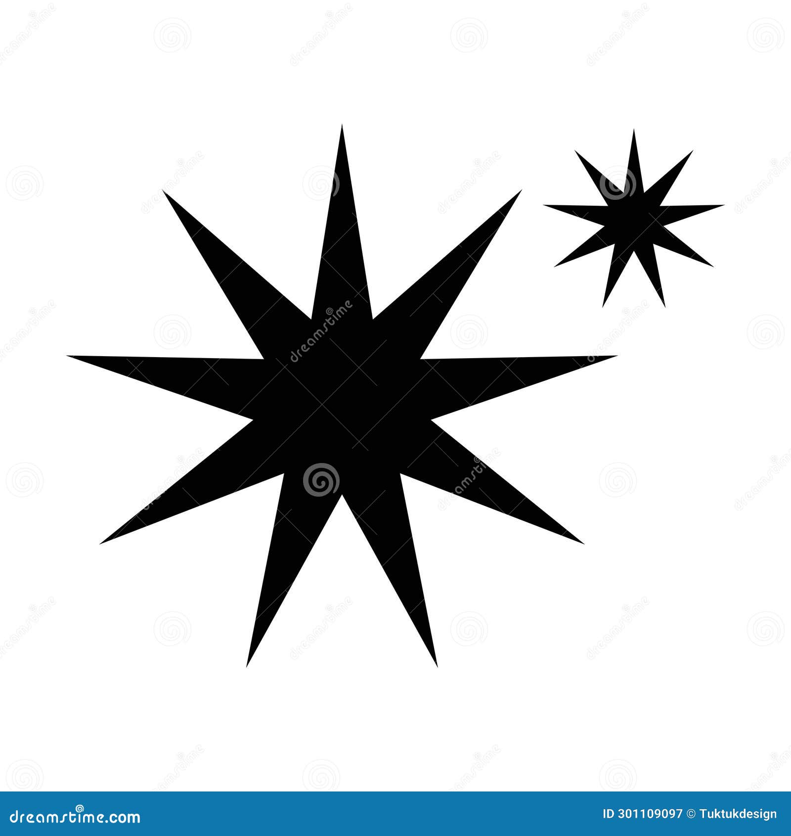 Sparkle Star Icon, Vector Abstract Element of Sparkling Star Stock ...