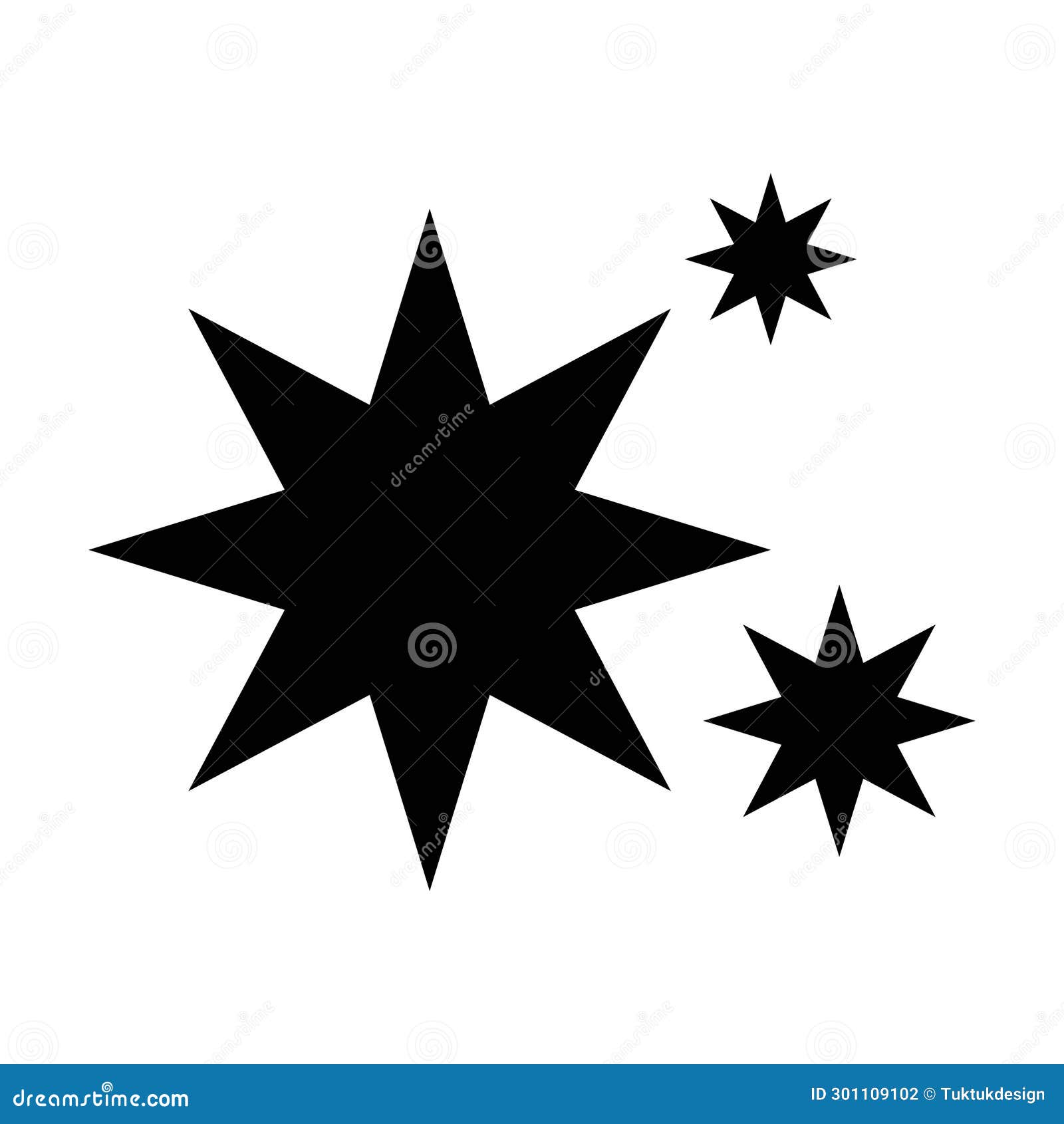 Sparkle Star Icon, Vector Abstract Element of Sparkling Star Stock ...