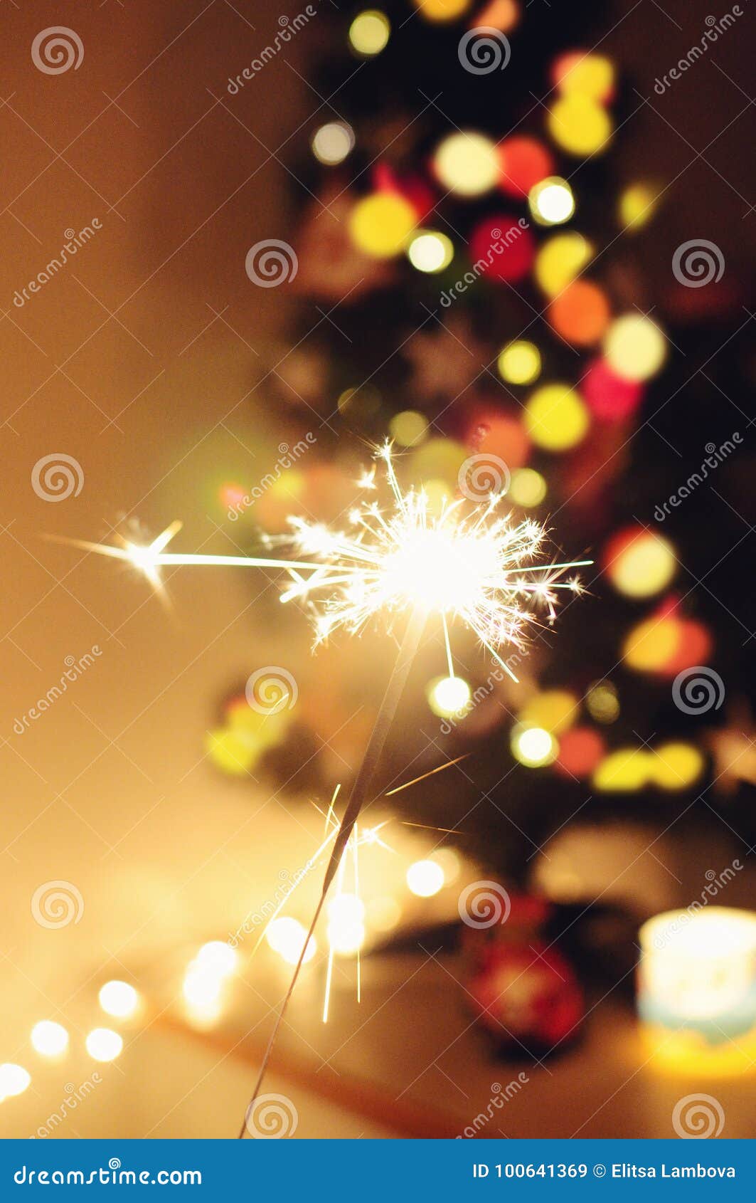 Sparkle stick stock image. Image of burn, festival, spark - 100641369