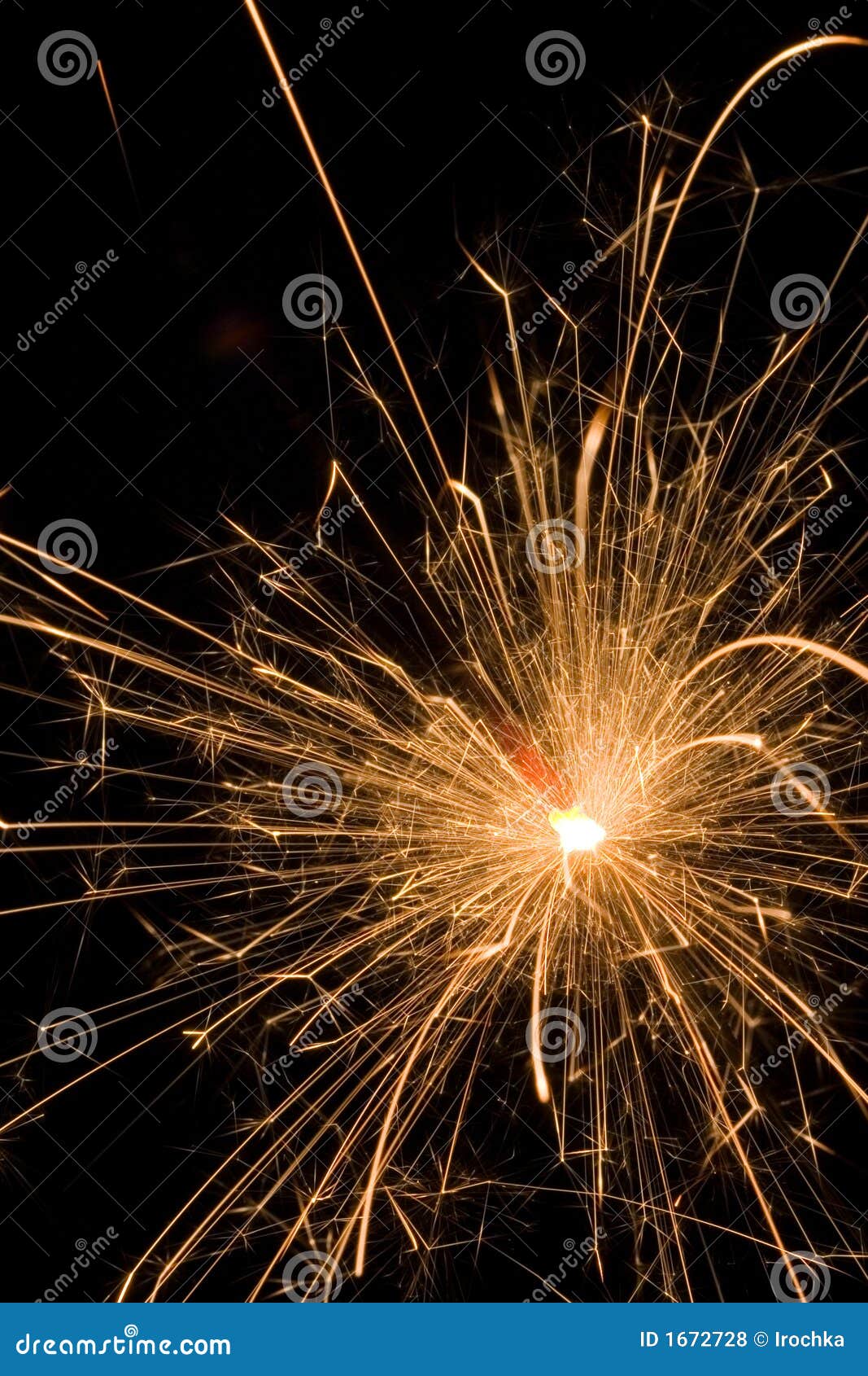 Sparkler stock photo. Image of motion, light, fourth, dark - 1672728