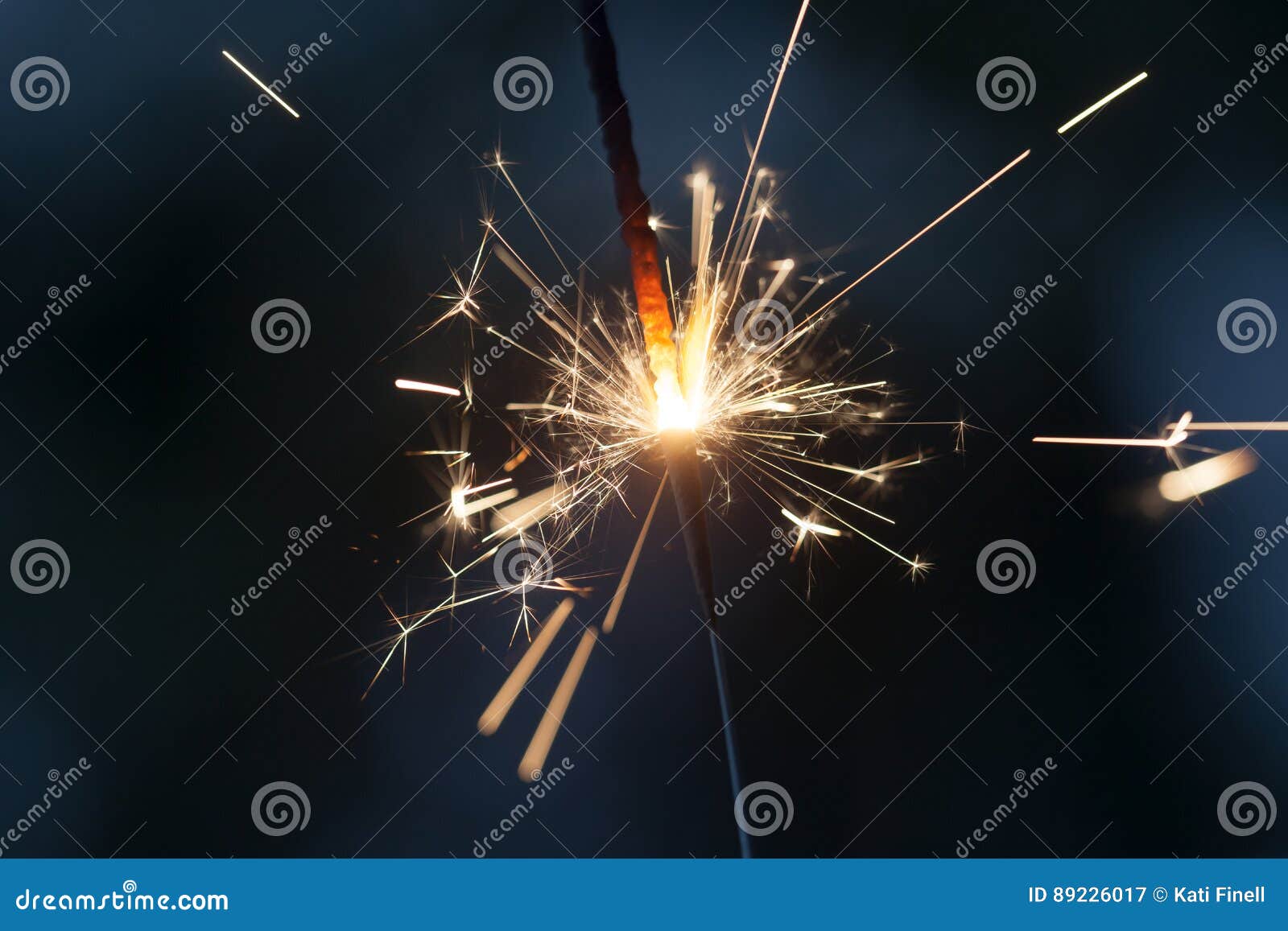 Sparkler stock image. Image of burn, flare, golden, festive - 89226017
