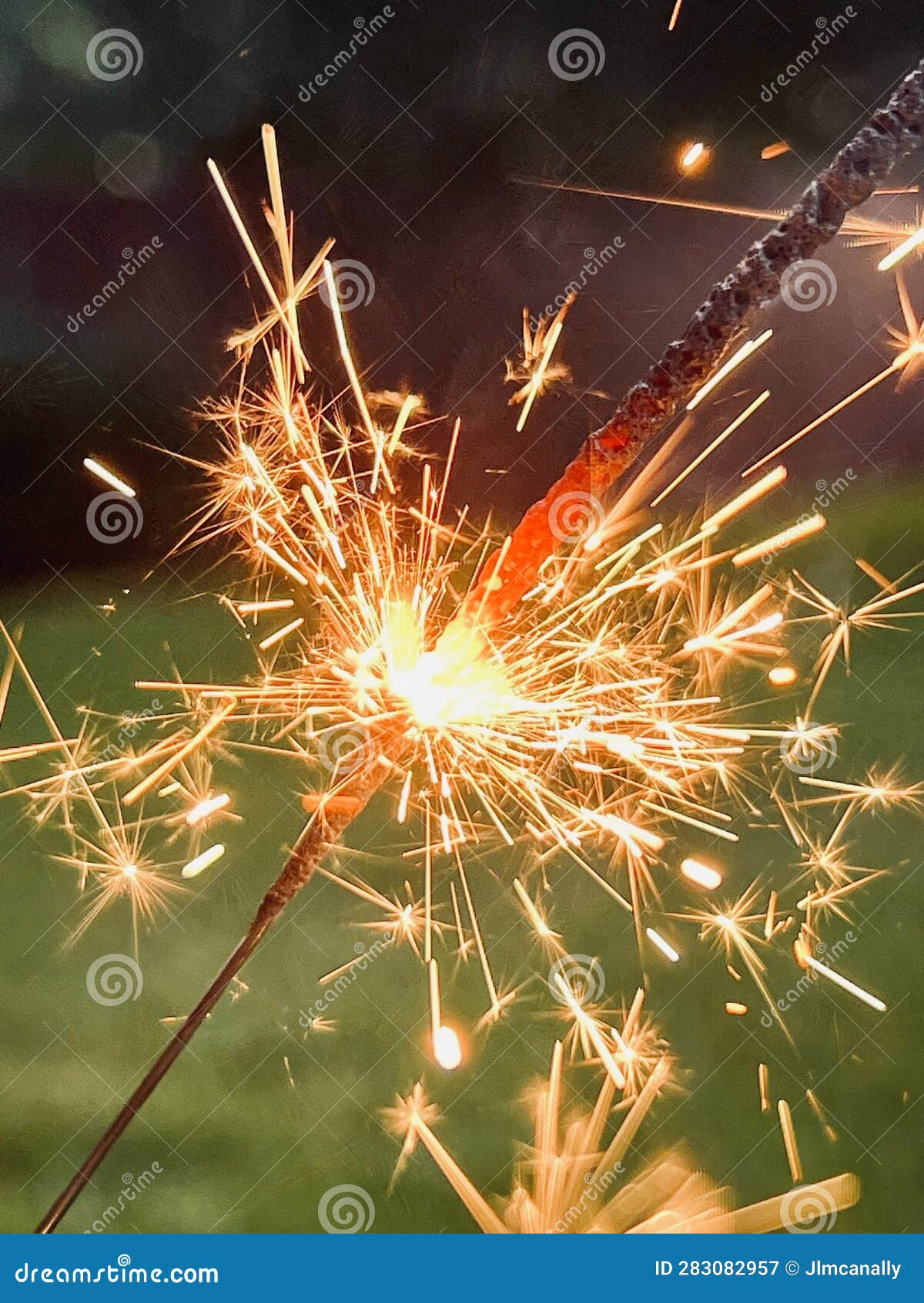 Sparkler stock image. Image of light, spark, fire, freedom - 283082957