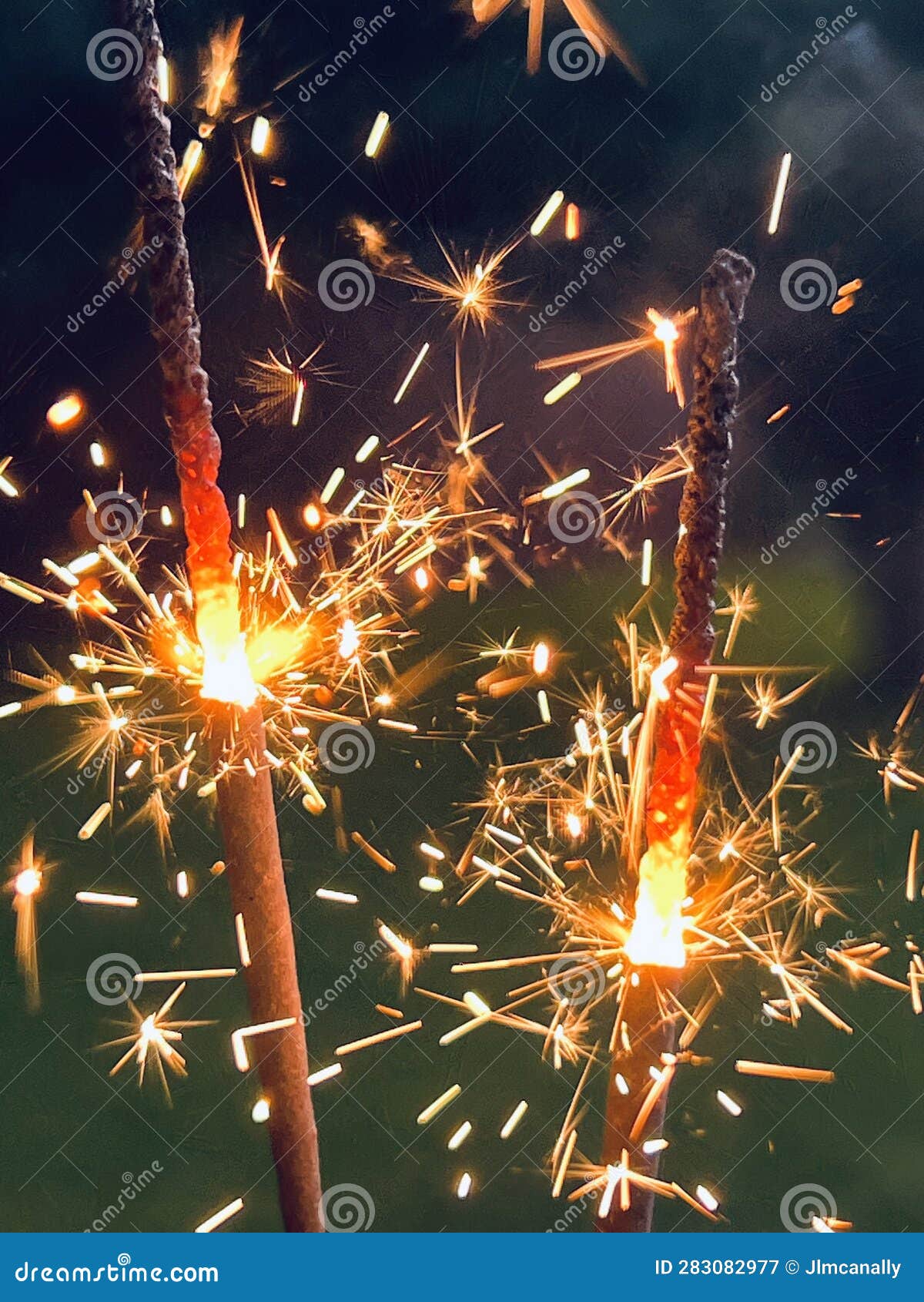 Sparkler stock image. Image of summer, freedom, fourth - 283082977