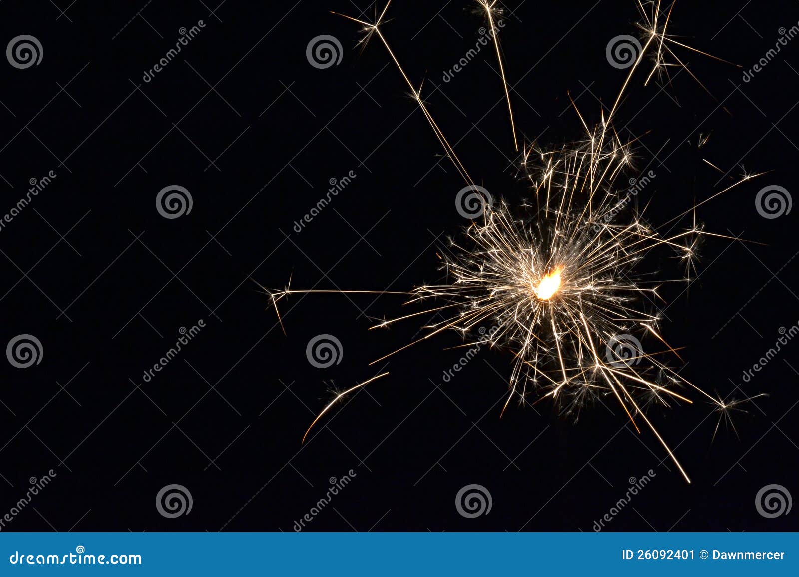 Sparkler in the Dark stock image. Image of cheerful, fire - 26092401