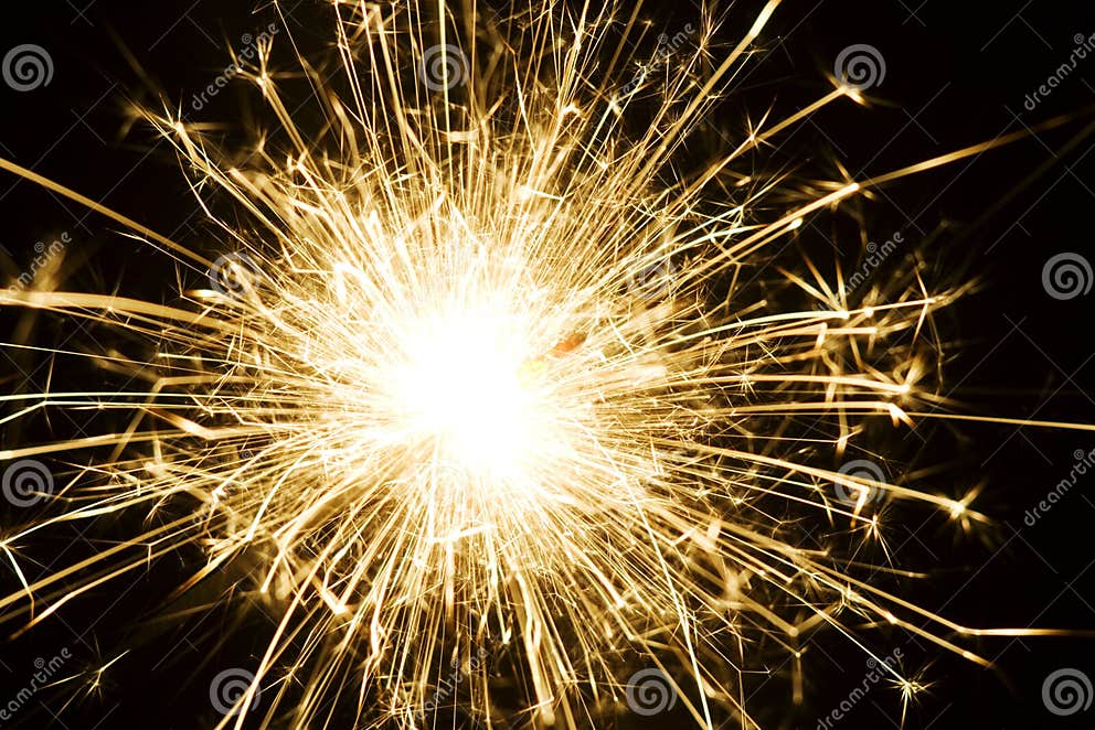 Sparkler firework stock image. Image of igniting, illuminating - 16619821