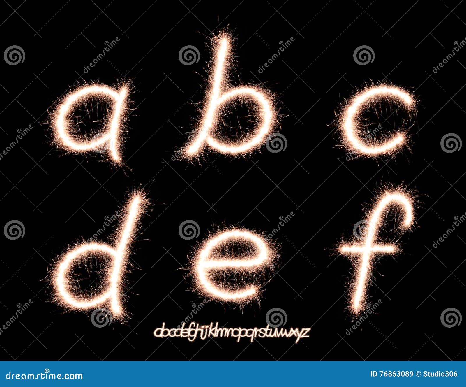 Sparkler font stock image. Image of sparks, celebrate - 76863089