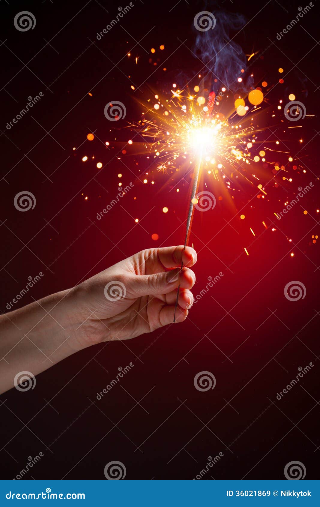 Sparkler in hand stock image. Image of illuminated, glare - 36021869