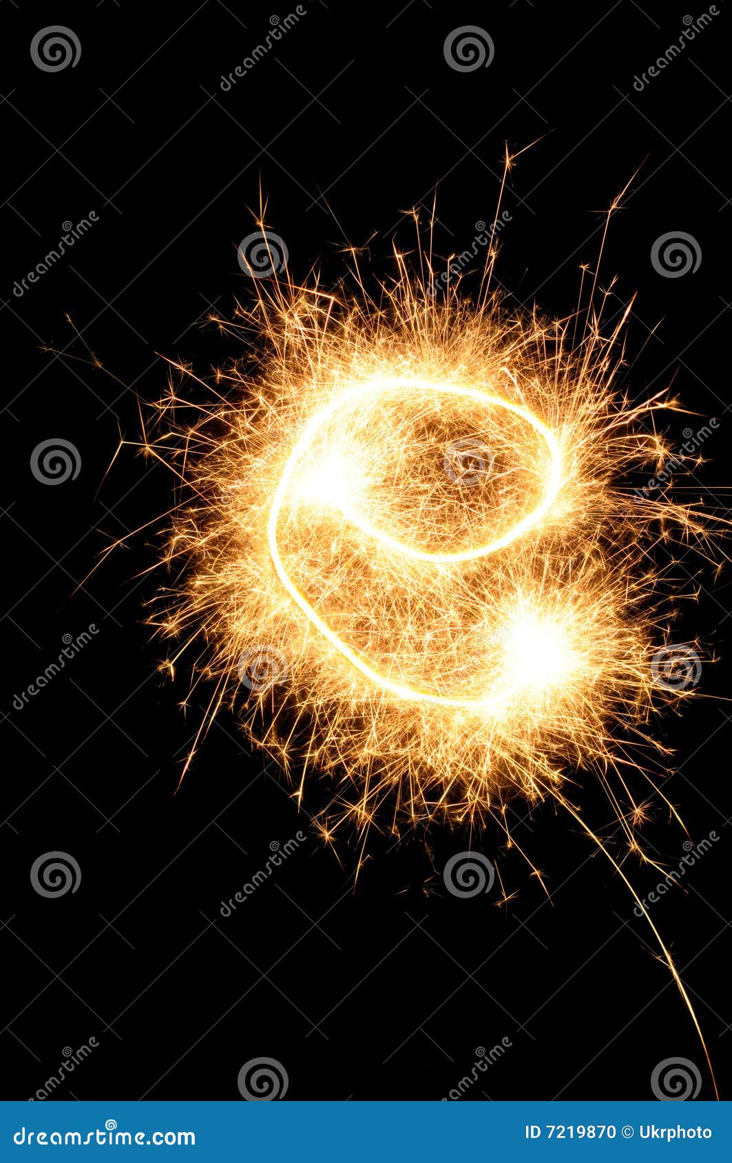 Sparkler Letter Of English Alphabet Stock Photography | CartoonDealer ...