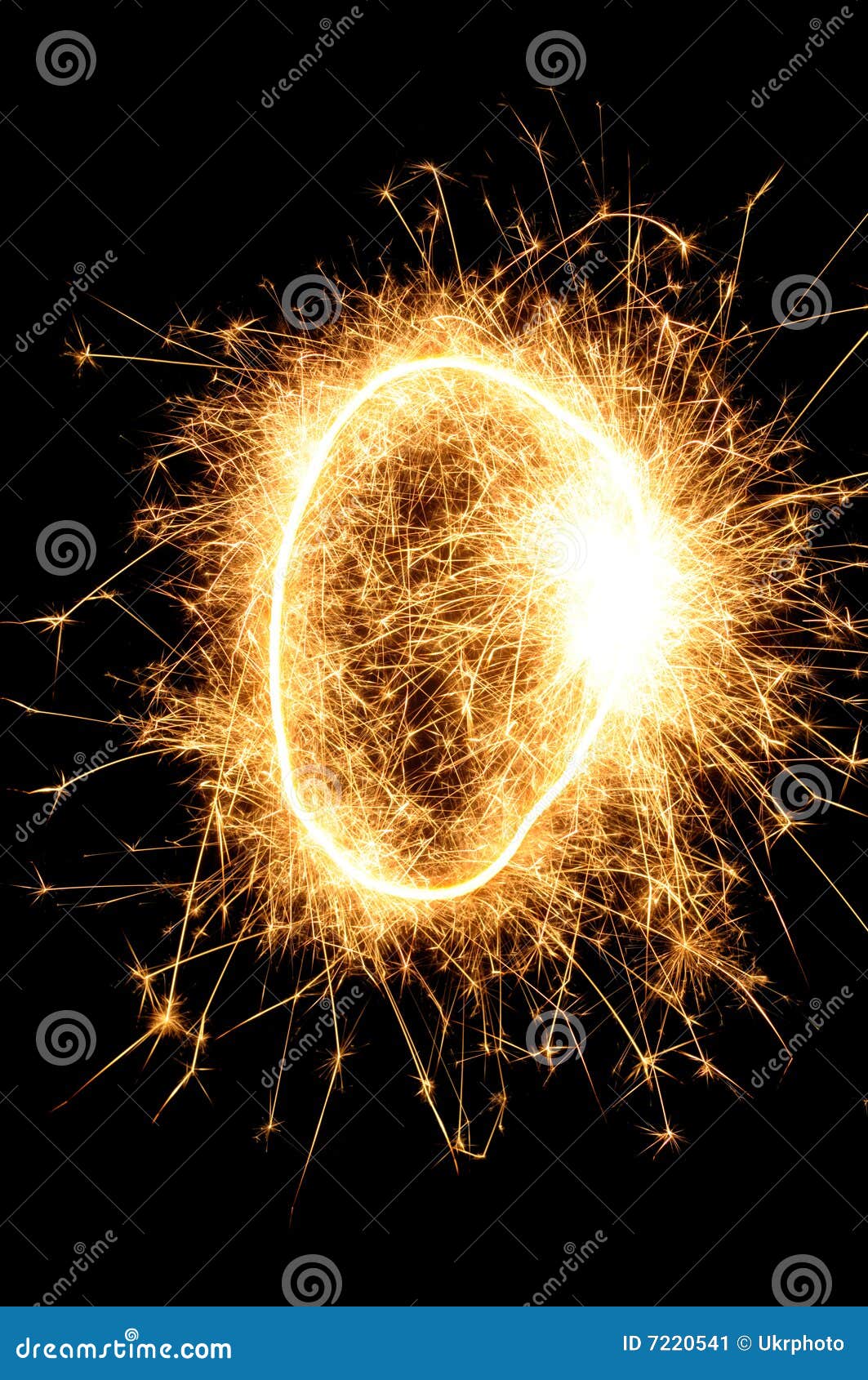 Sparkler Letter Of English Alphabet Royalty-Free Stock Image ...