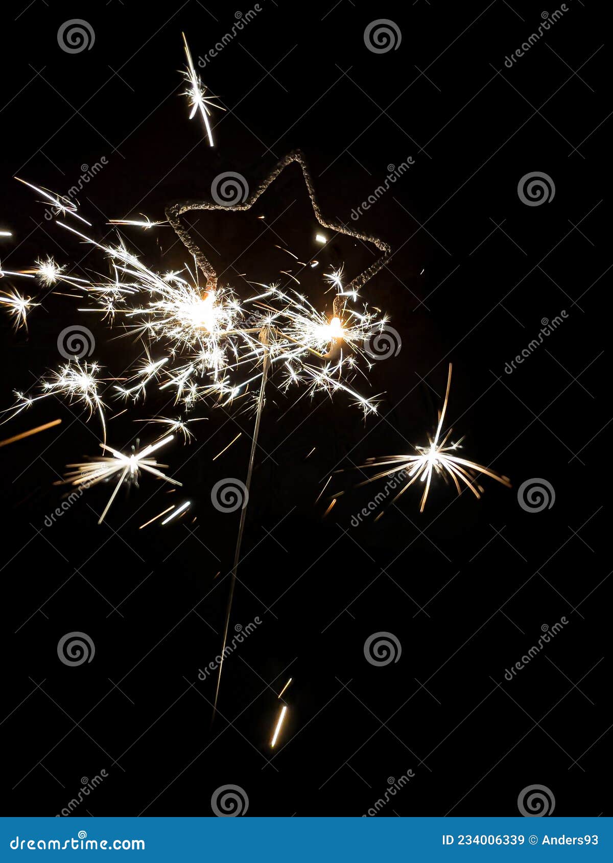 Sparkler stock image. Image of banner, fire, burning - 234006339