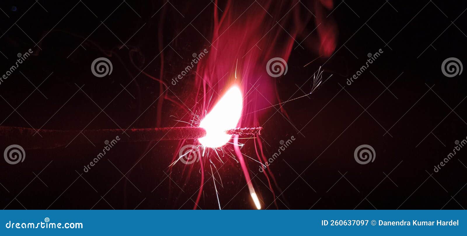 A Sparkler View, it is a Type of Hand-held Firework that Burns Slowly ...