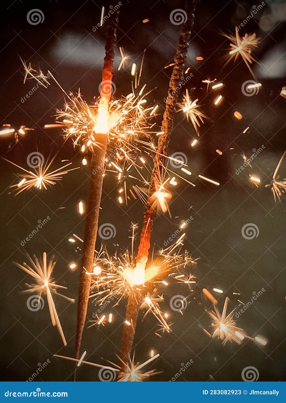 Sparklers stock image. Image of freedom, sparks, fire - 283082923