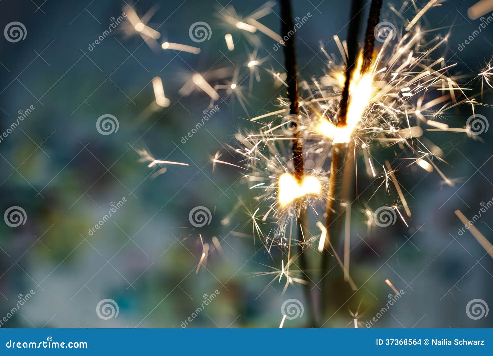 Sparklers with Confetti stock photo. Image of spontaneous - 37368564