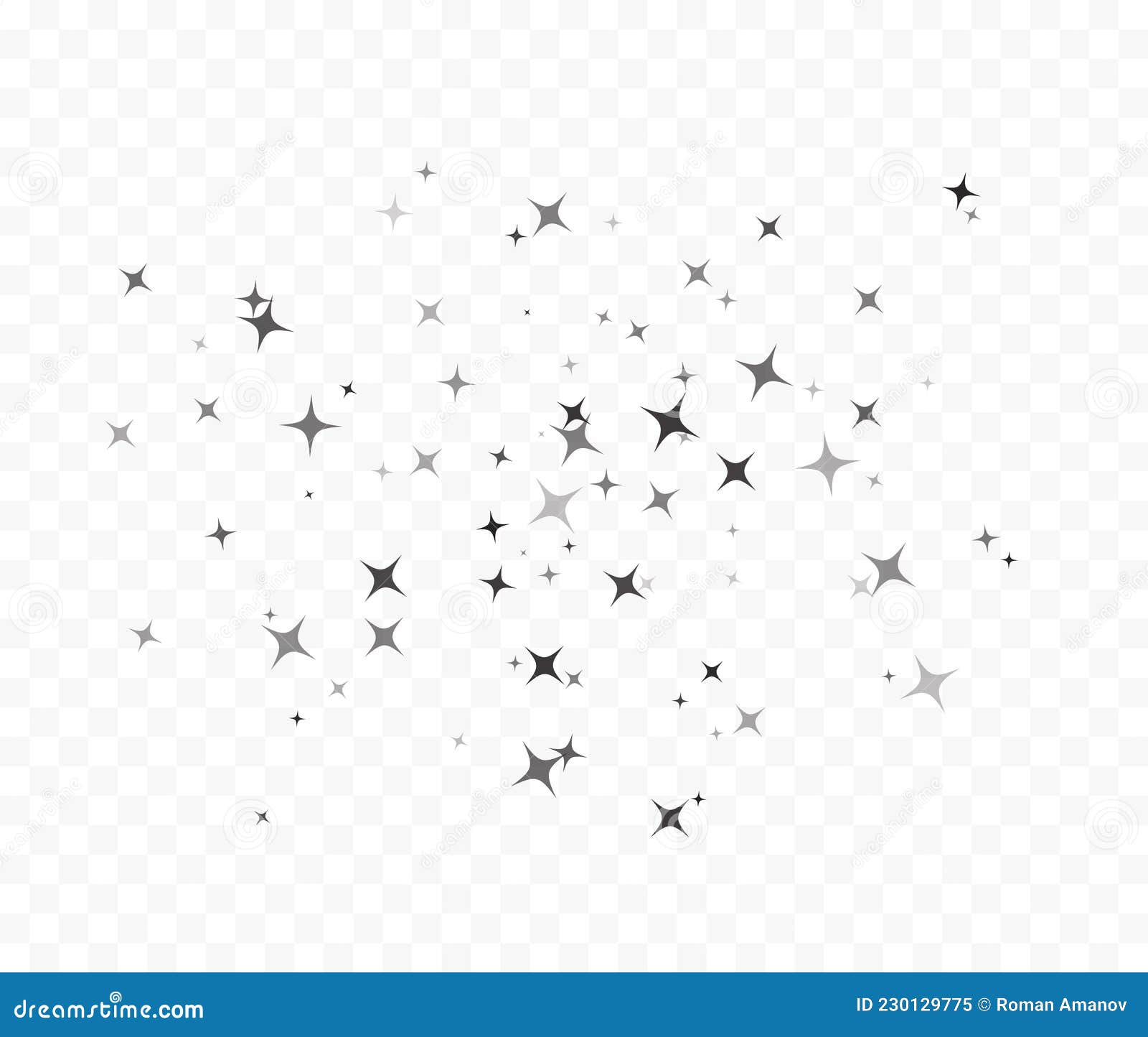 Sparkles stars isolated stock vector. Illustration of flash - 230129775