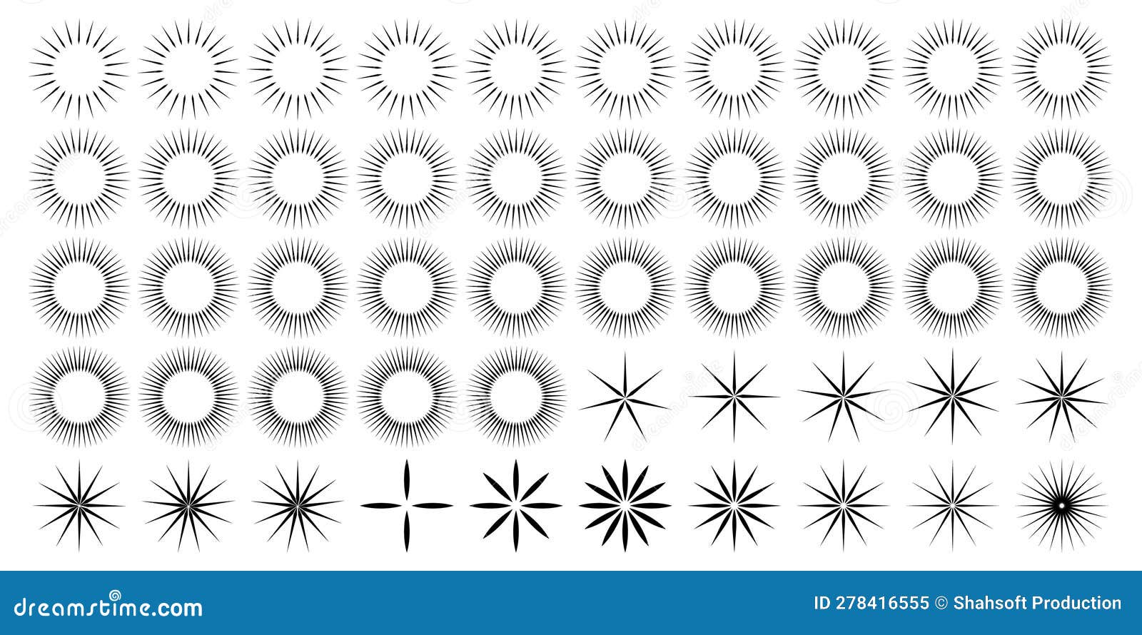 Sparkles Shape and Fire Flakes Shape Sparkles V 1 50 Set 9 Stock Vector ...