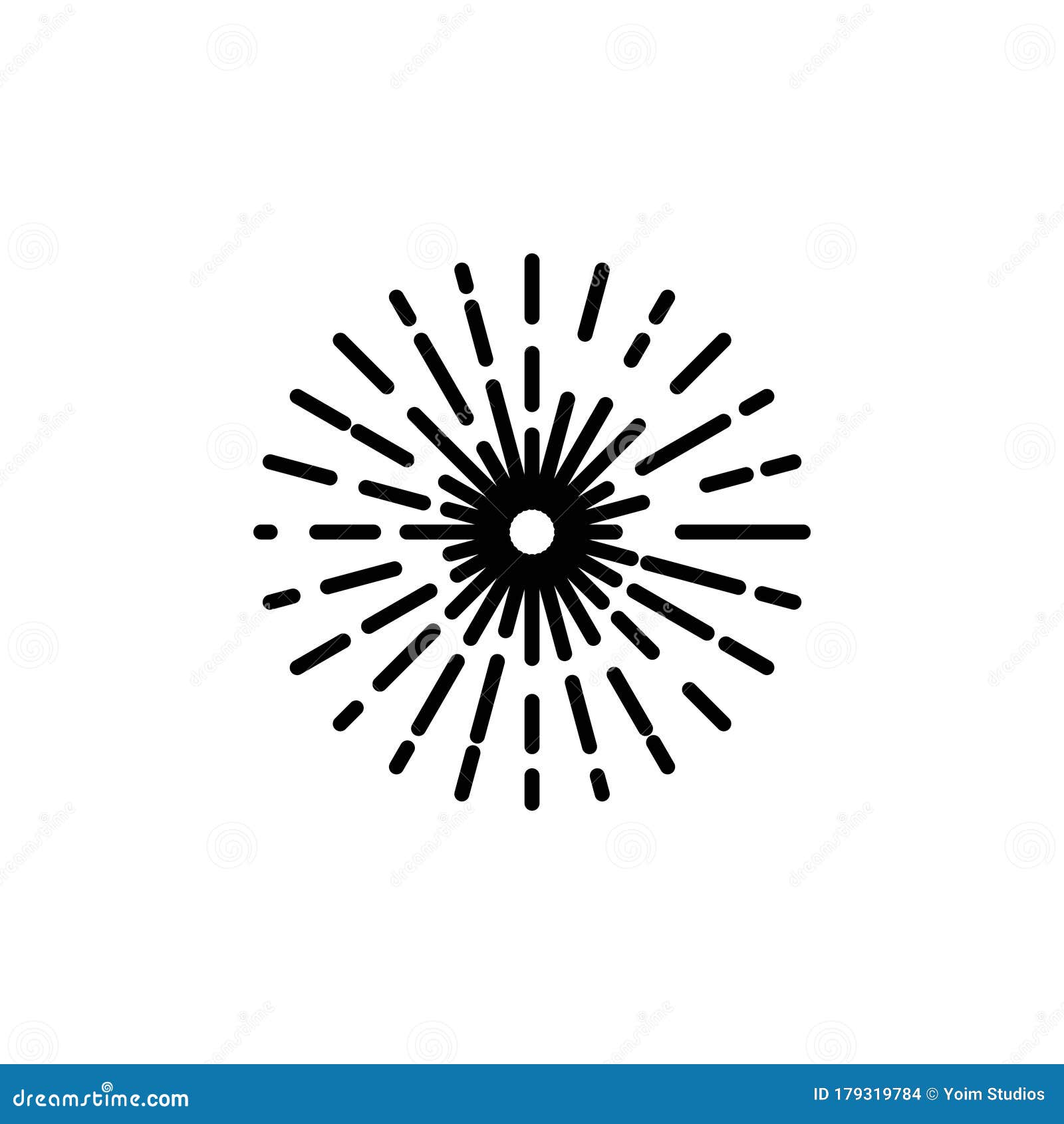 Sparkles Vector Graphic Design Template Stock Vector - Illustration of ...