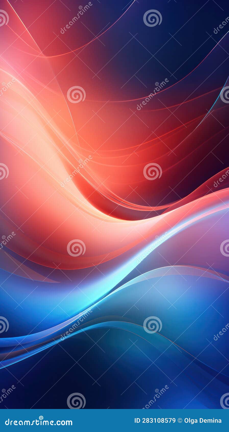 Sparkling Abstract Waves Create an Eye-catching Backdrop for Banners ...