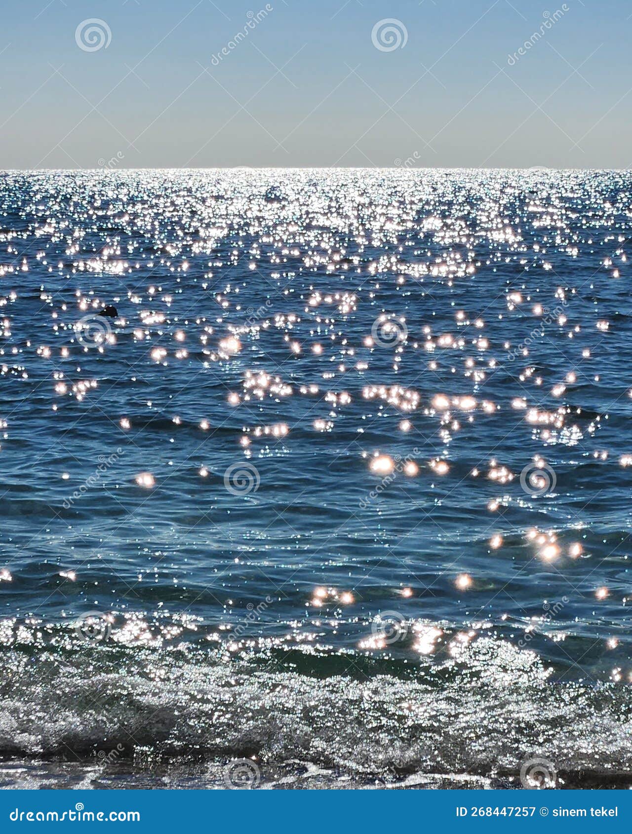 Sparkling Blue Ocean All Nature Stock Image - Image of nature, ocean: 268447257