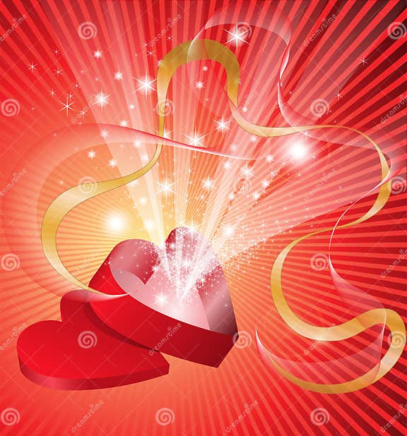 Sparkling box stock vector. Illustration of greeting - 28205804