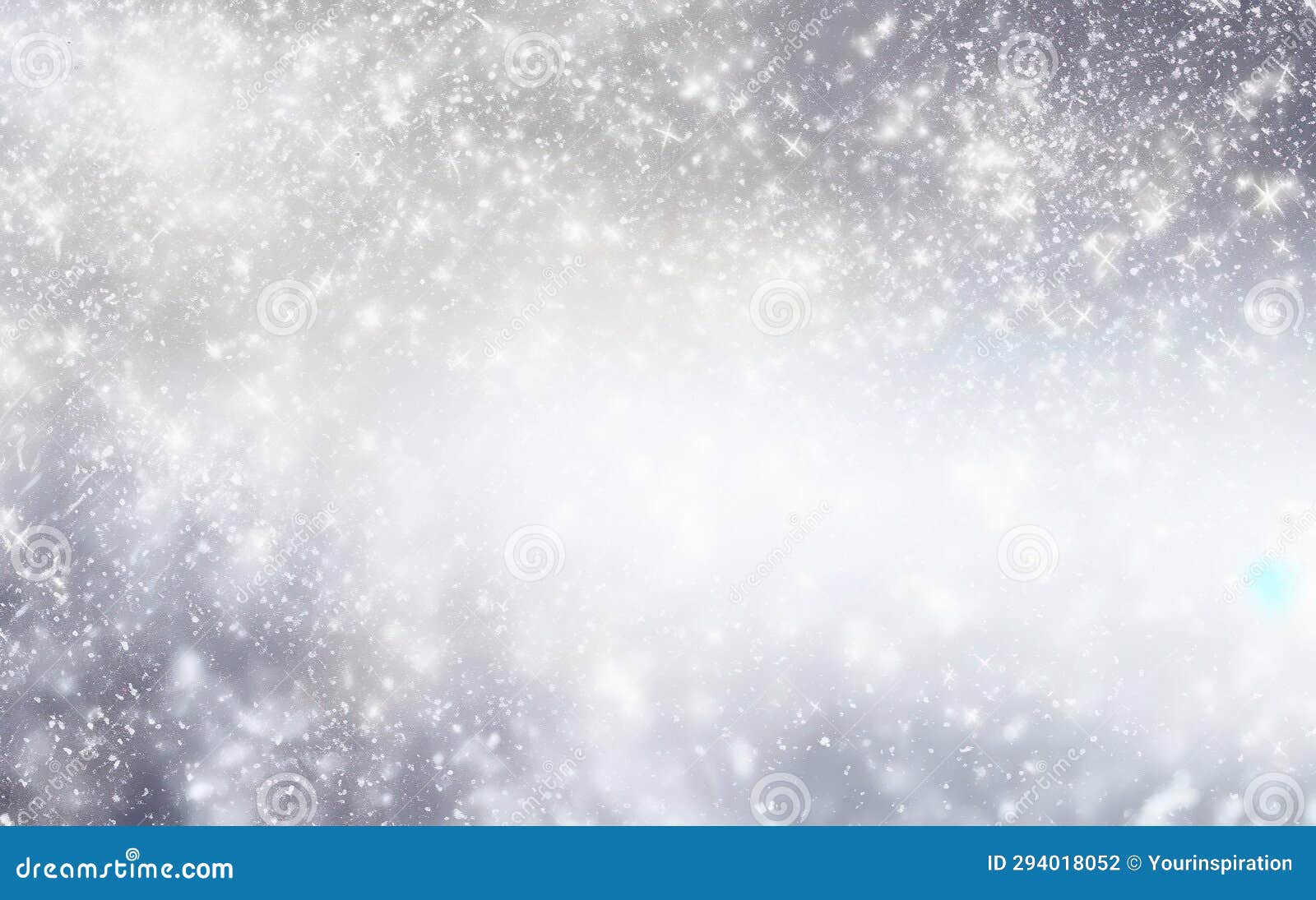 Sparkling Christmas Snow Silver Texture. AI Generative Stock ...