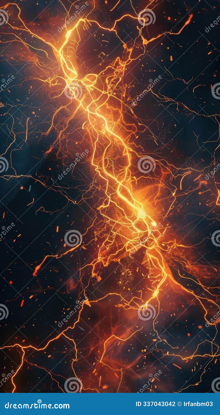 Sparkling Connections. Electric Circuit Board Pattern Background ...