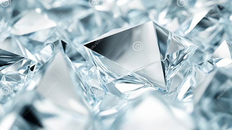 Sparkling Crystalline Structures Gleaming Brightly Stock Illustration ...