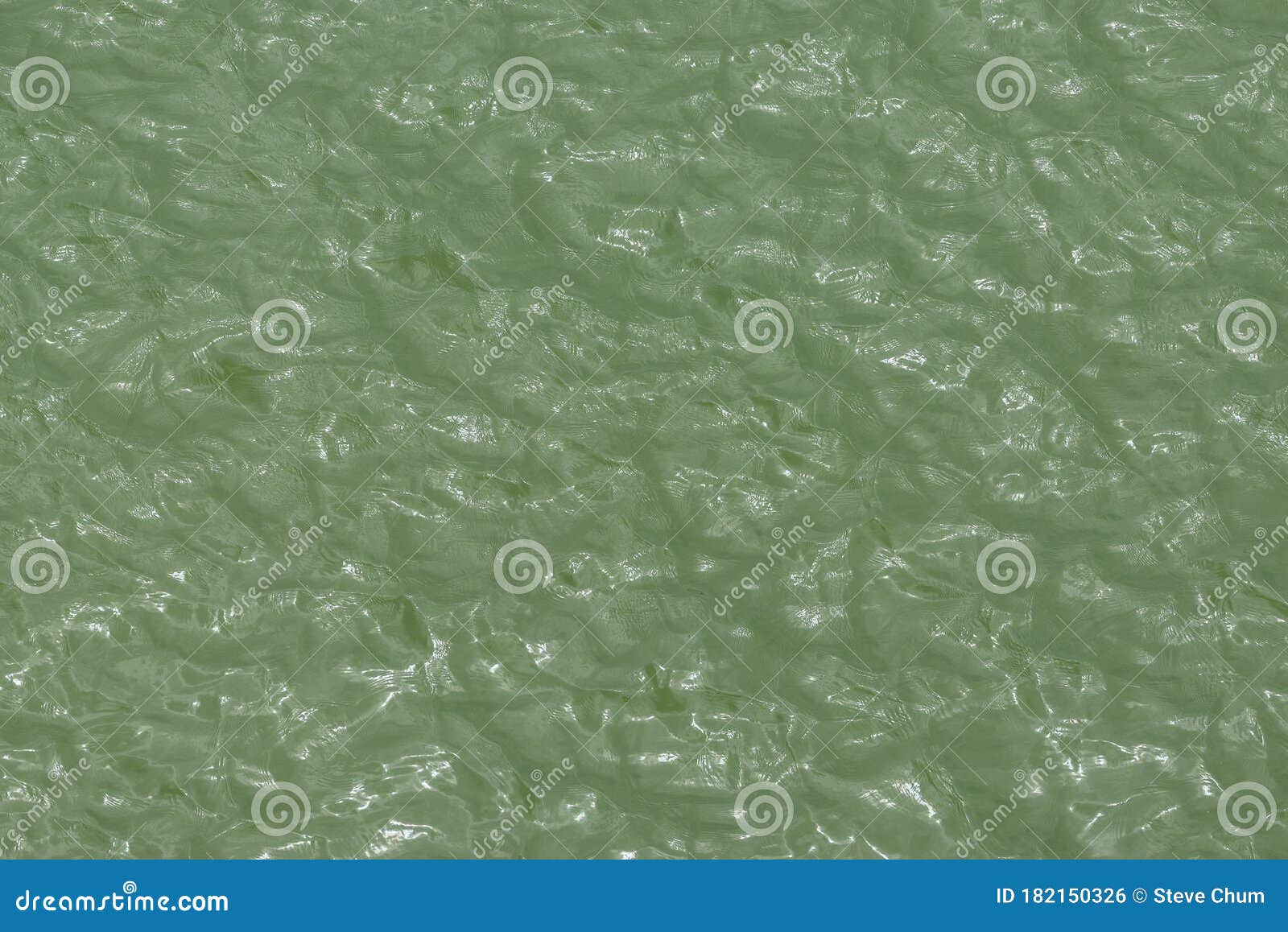 Sparkling Emerald Green Water Surface Stock Photo - Image of reflection ...