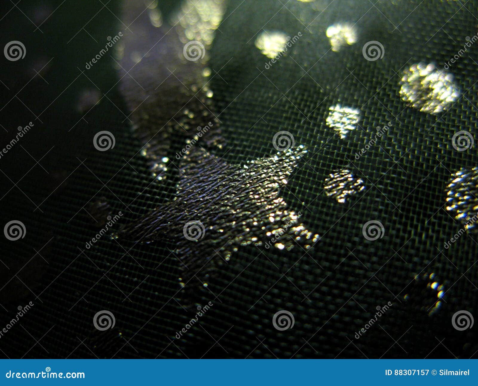 Sparkling Falling Star Textile Background Texture Macro Photo Stock ...