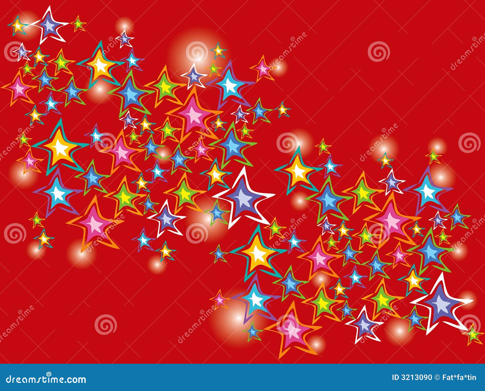 Sparkling festive stars stock vector. Illustration of light - 3213090