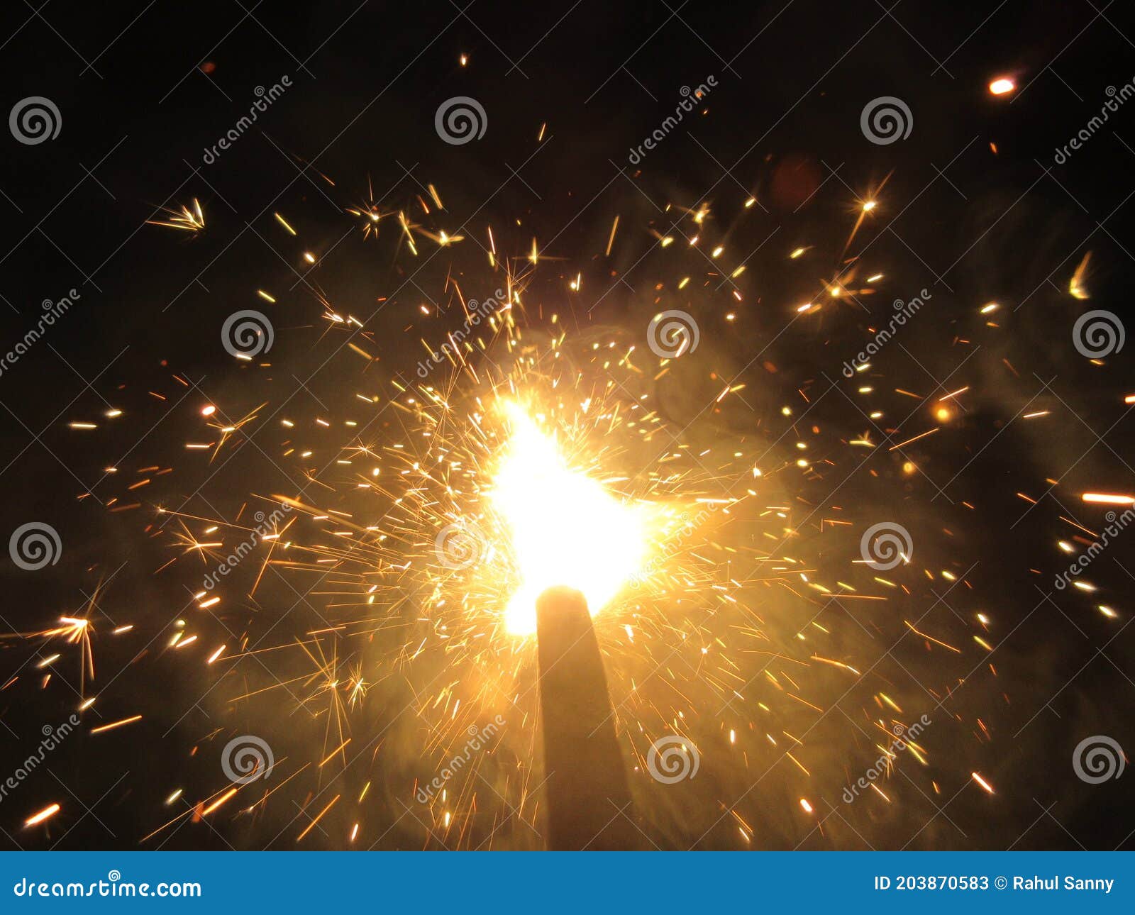 Fire spark stock image. Image of fire, glow, heat, spark - 203870583