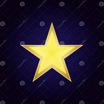 Sparkling gold star vector stock vector. Illustration of magic - 287719207
