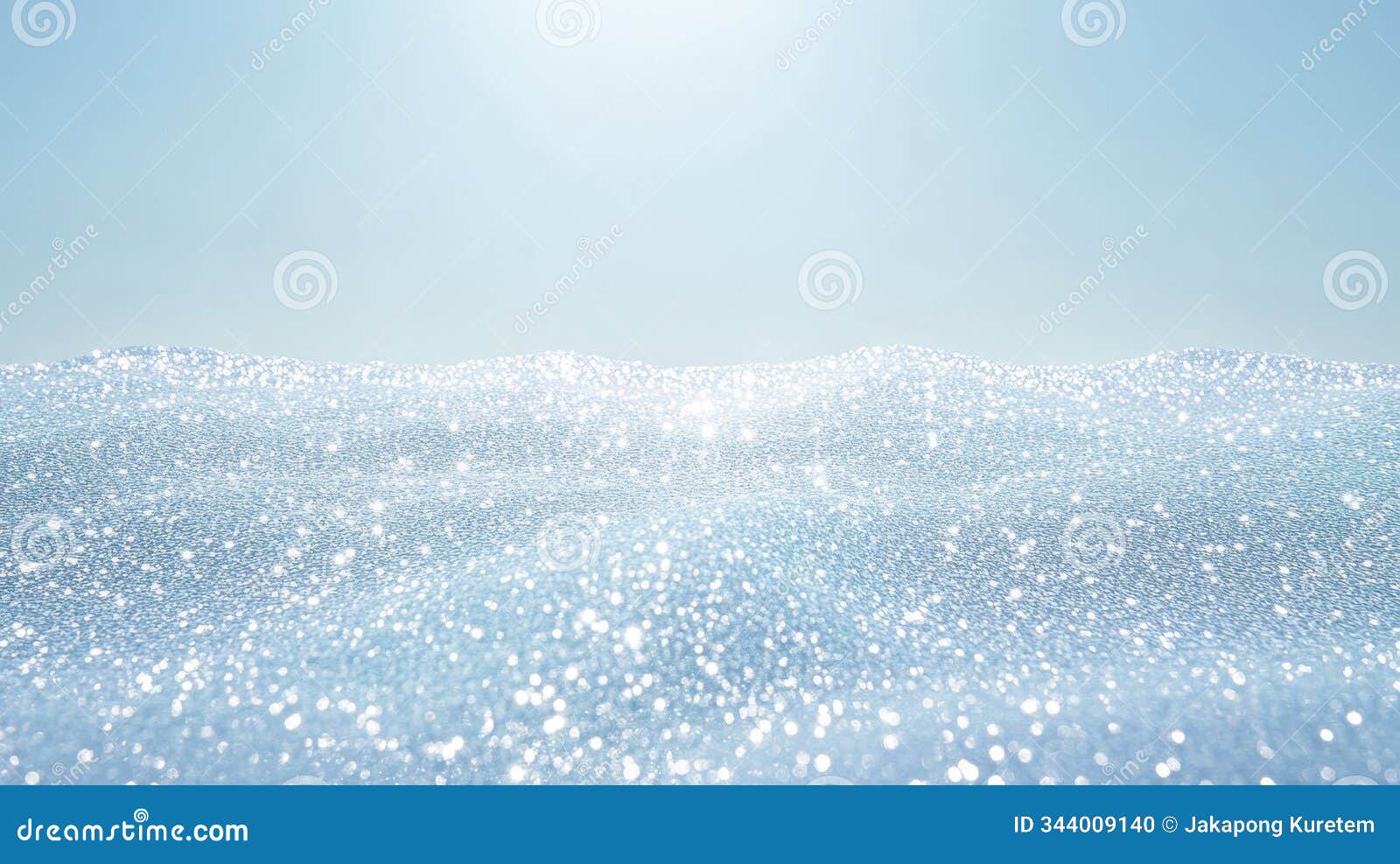 Sparkling Gradient Blue Background with Subtle Glitter for Social Media ...