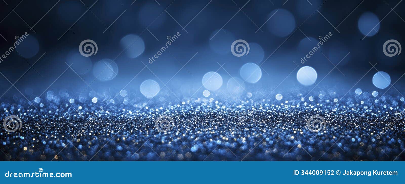 Sparkling Gradient Blue Background with Subtle Glitter for Social Media ...