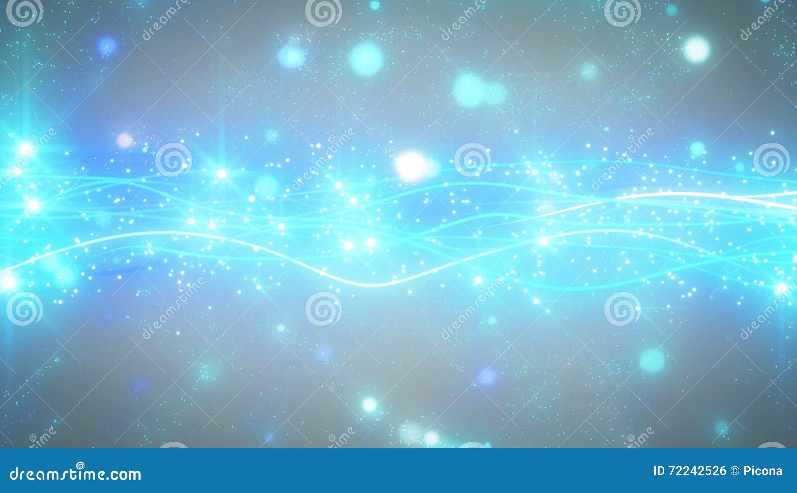 Sparkling Graphic Particles and Shiny Lines Stock Illustration ...