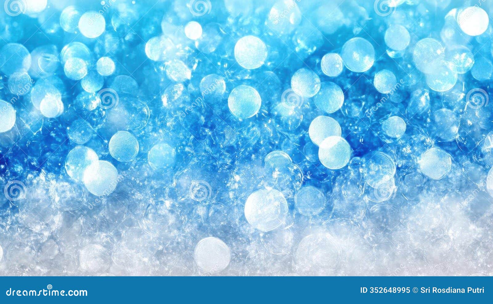 Sparkling Ice Texture Forms a Cool Blue Winter Background with Abstract ...
