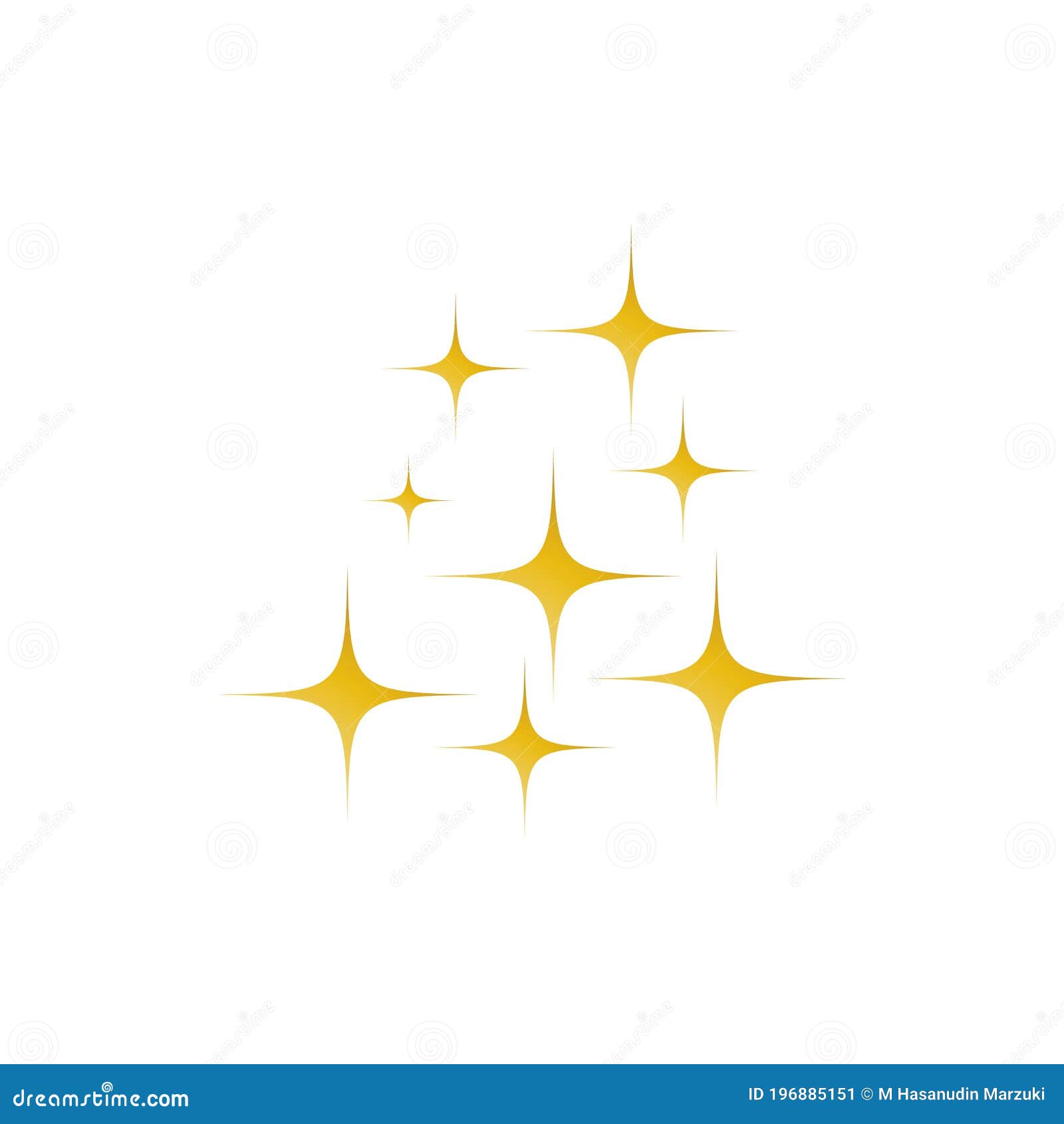 Sparkling icon template stock vector. Illustration of icon - 196885151