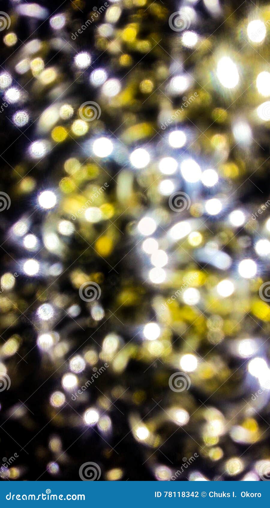 Sparkling Lights in a Night Scene Background Texture Stock Photo ...