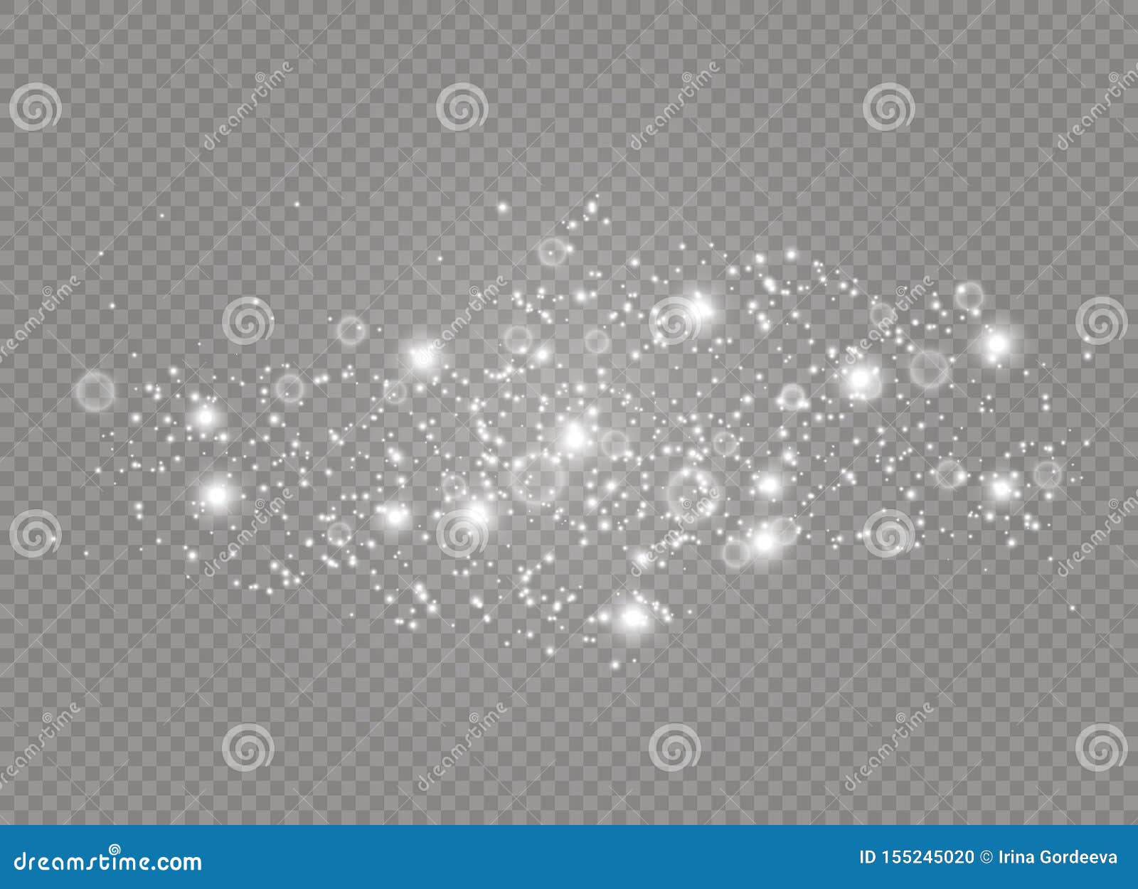 Sparkling magic dust stock vector. Illustration of glamour - 155245020
