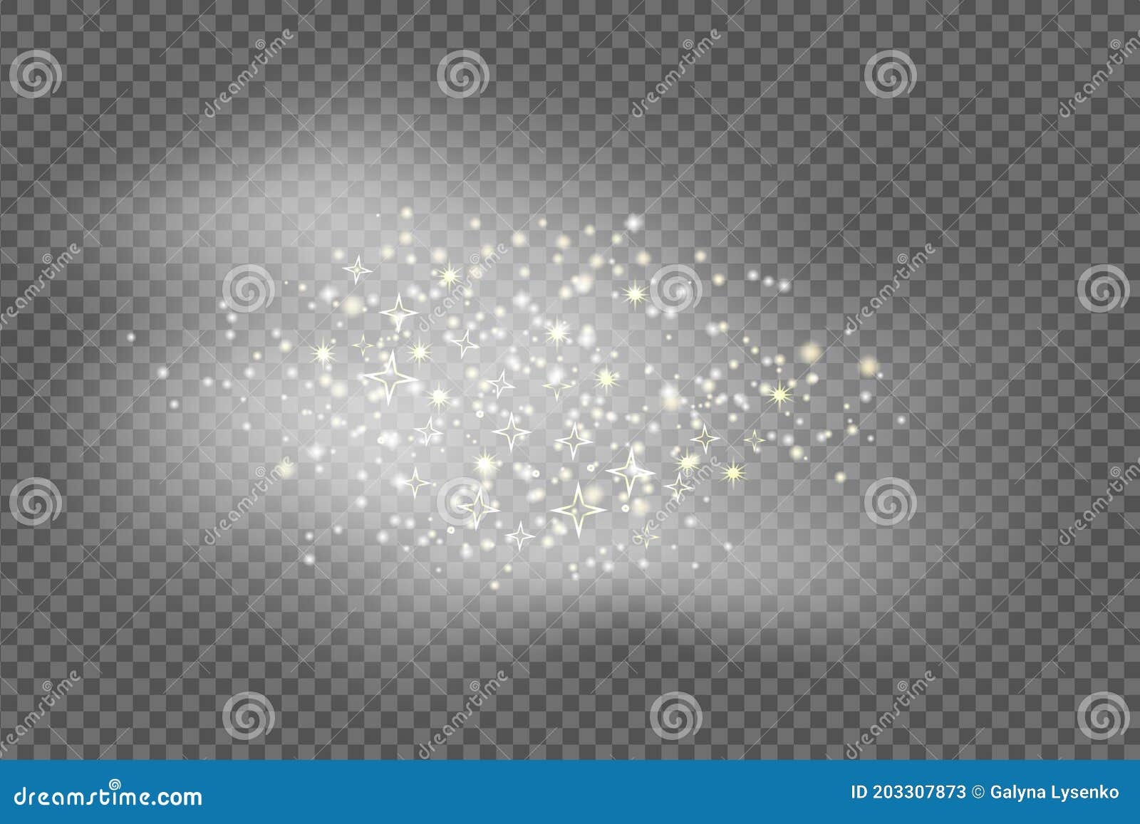 Sparkling Magical Stardust Particles.Explosion in the Universe Stock ...