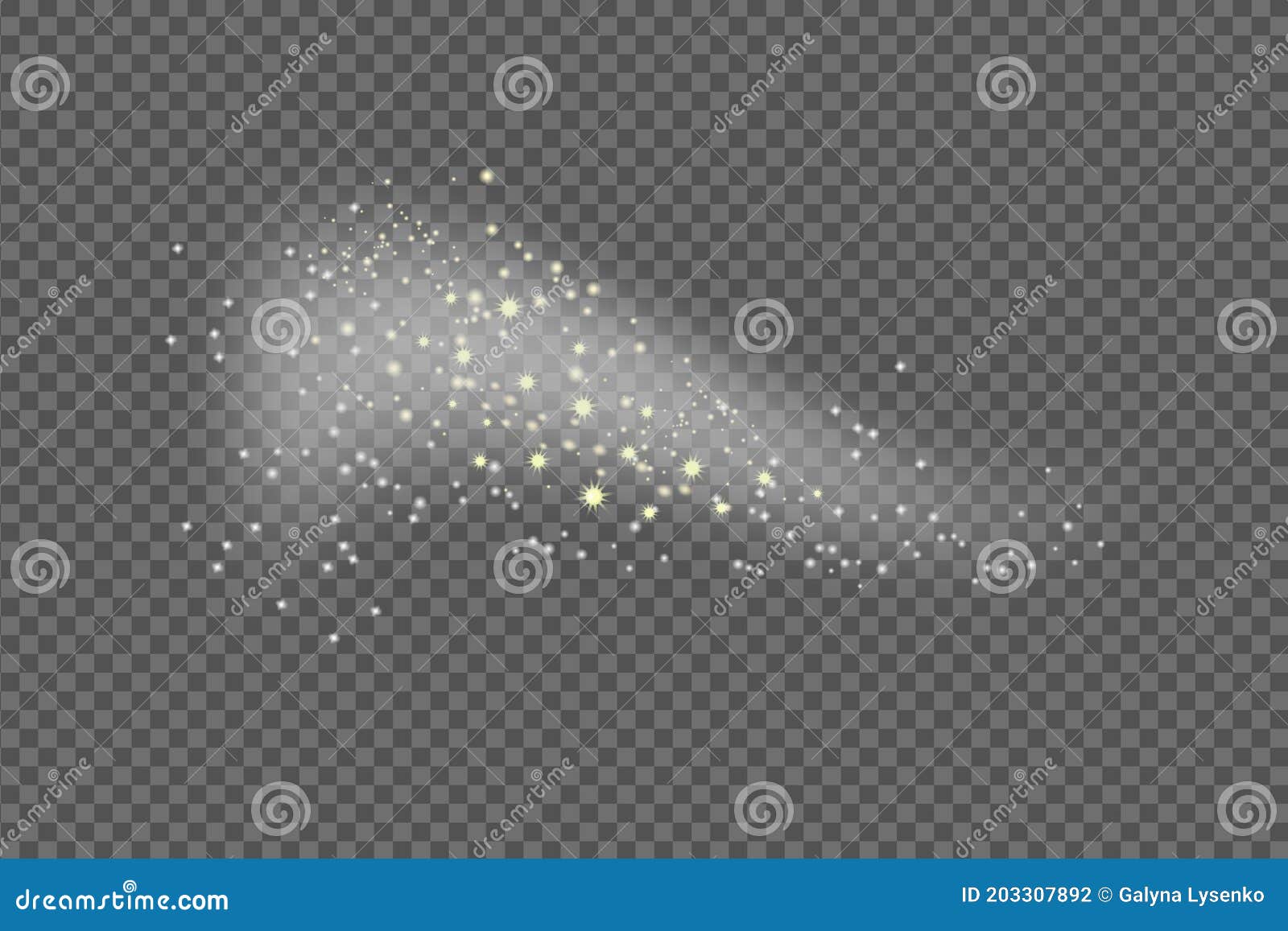 Sparkling Magical Stardust Particles.Explosion in the Universe Stock ...