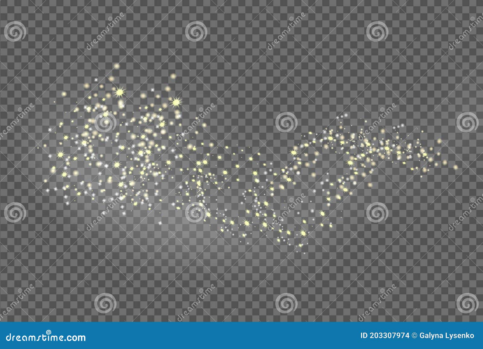 Sparkling Magical Stardust Particles.Explosion in the Universe Stock ...