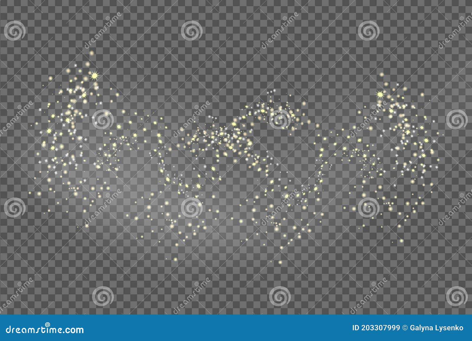 Sparkling Magical Stardust Particles.Explosion in the Universe Stock ...