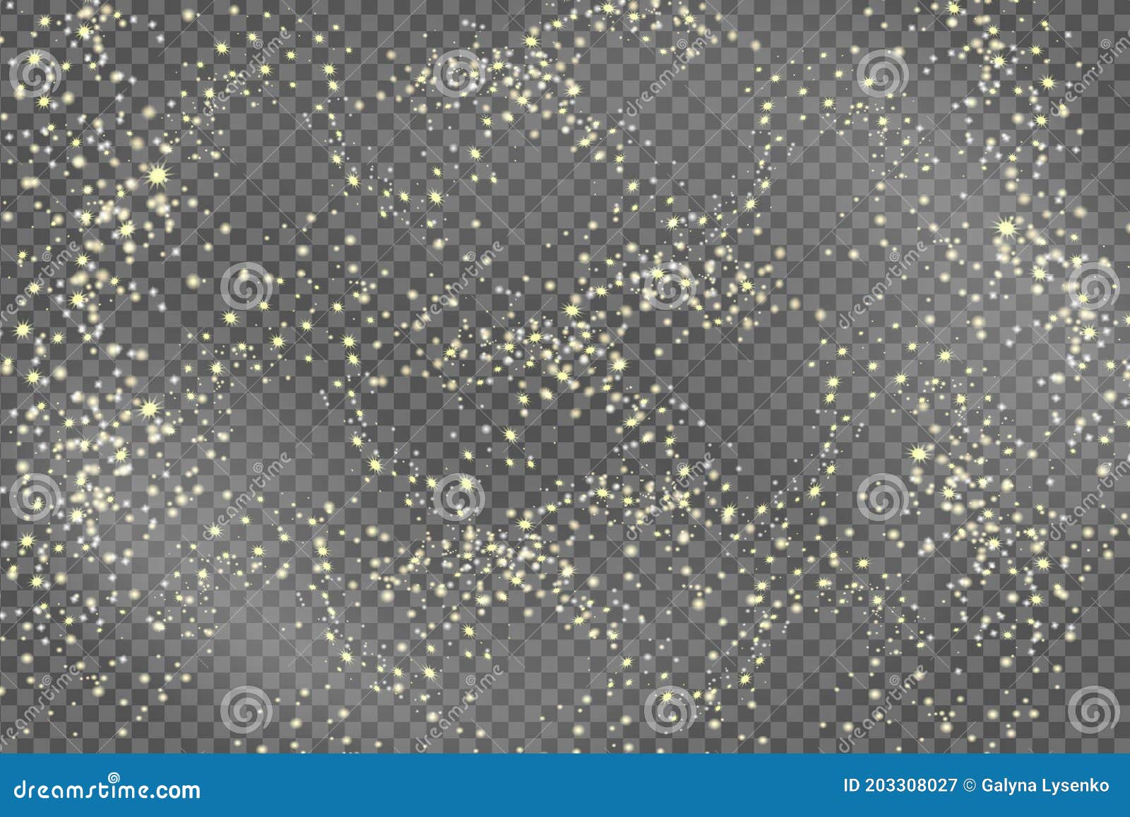 Sparkling Magical Stardust Particles.Explosion in the Universe Stock ...