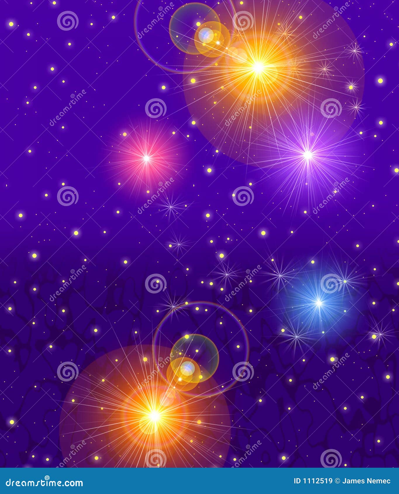 Sparkling night sky stock illustration. Illustration of background ...