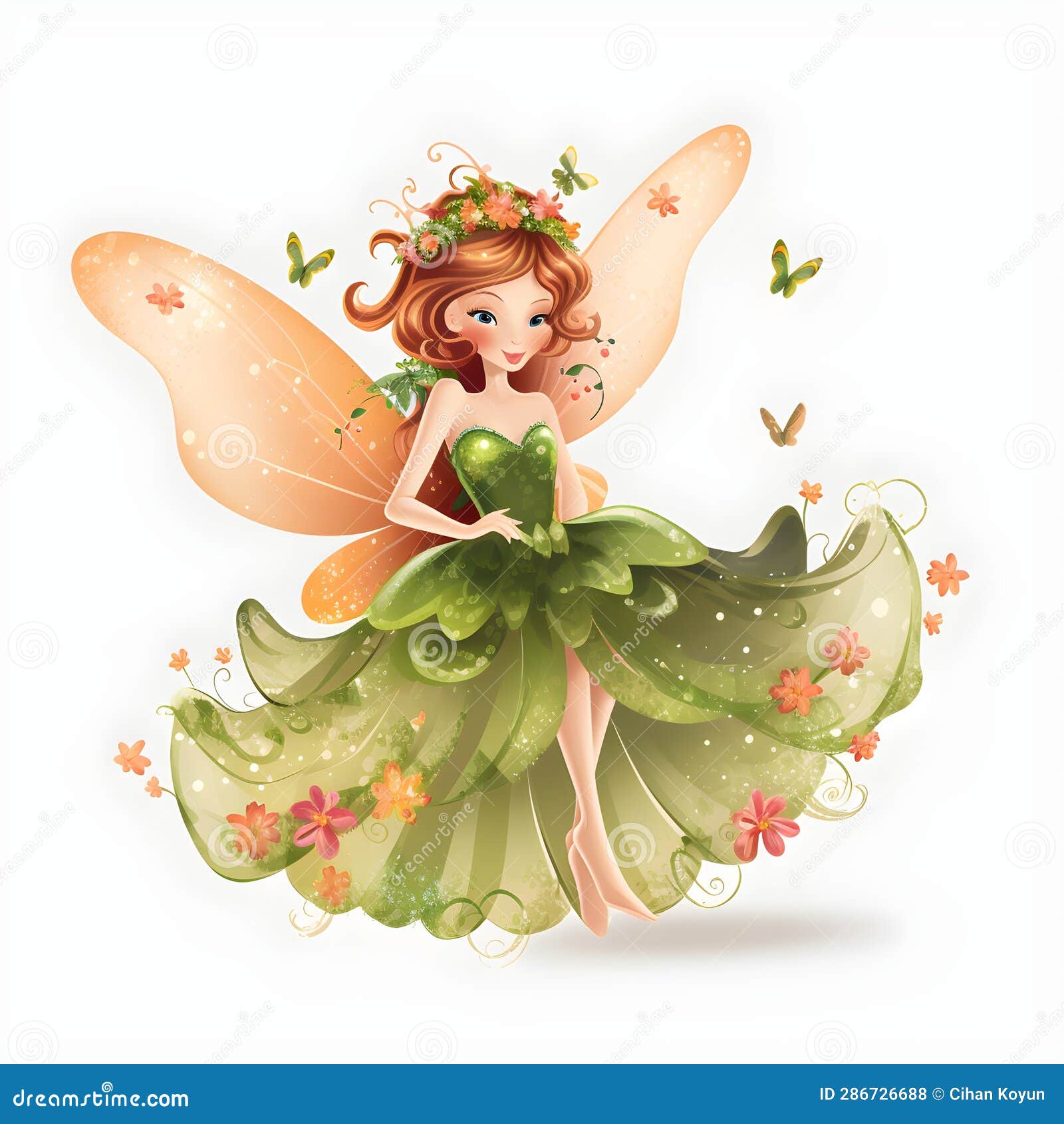 Sparkling nighttime sprite stock illustration. Illustration of mushroom ...