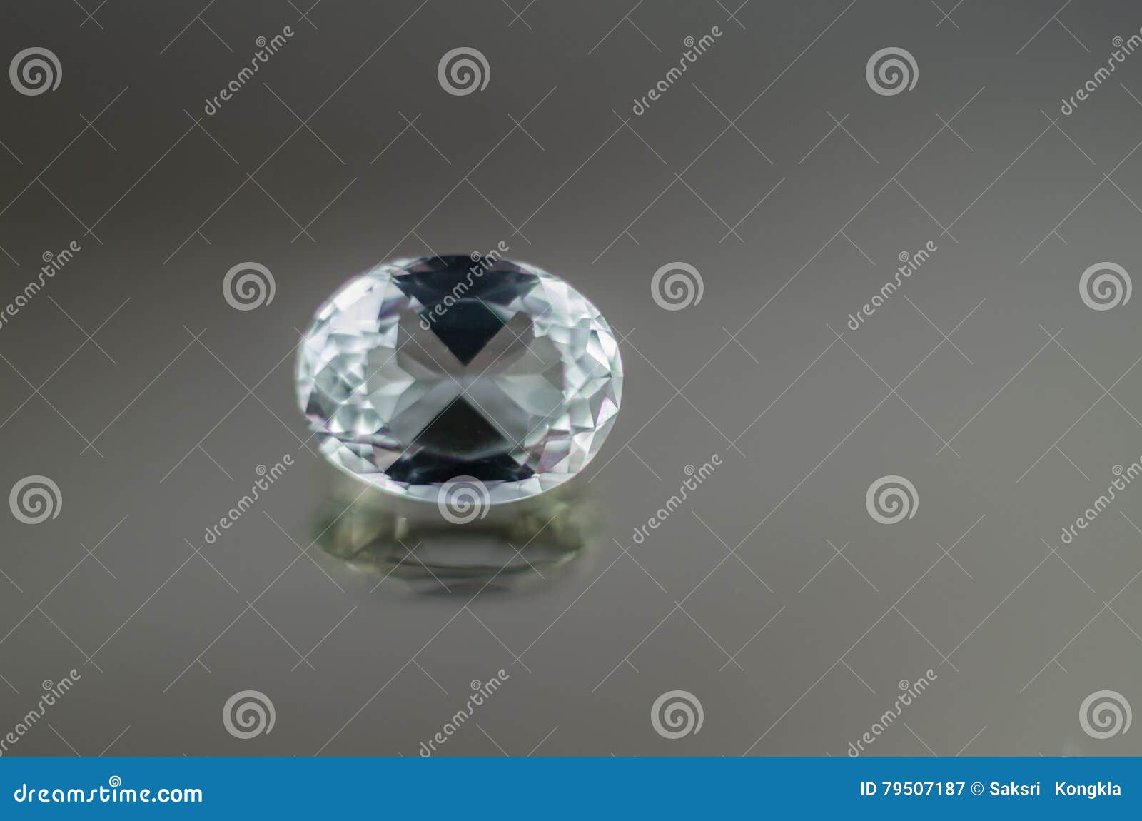 Sparkling Oval Diamond Close-up Stock Image - Image of luxurious ...