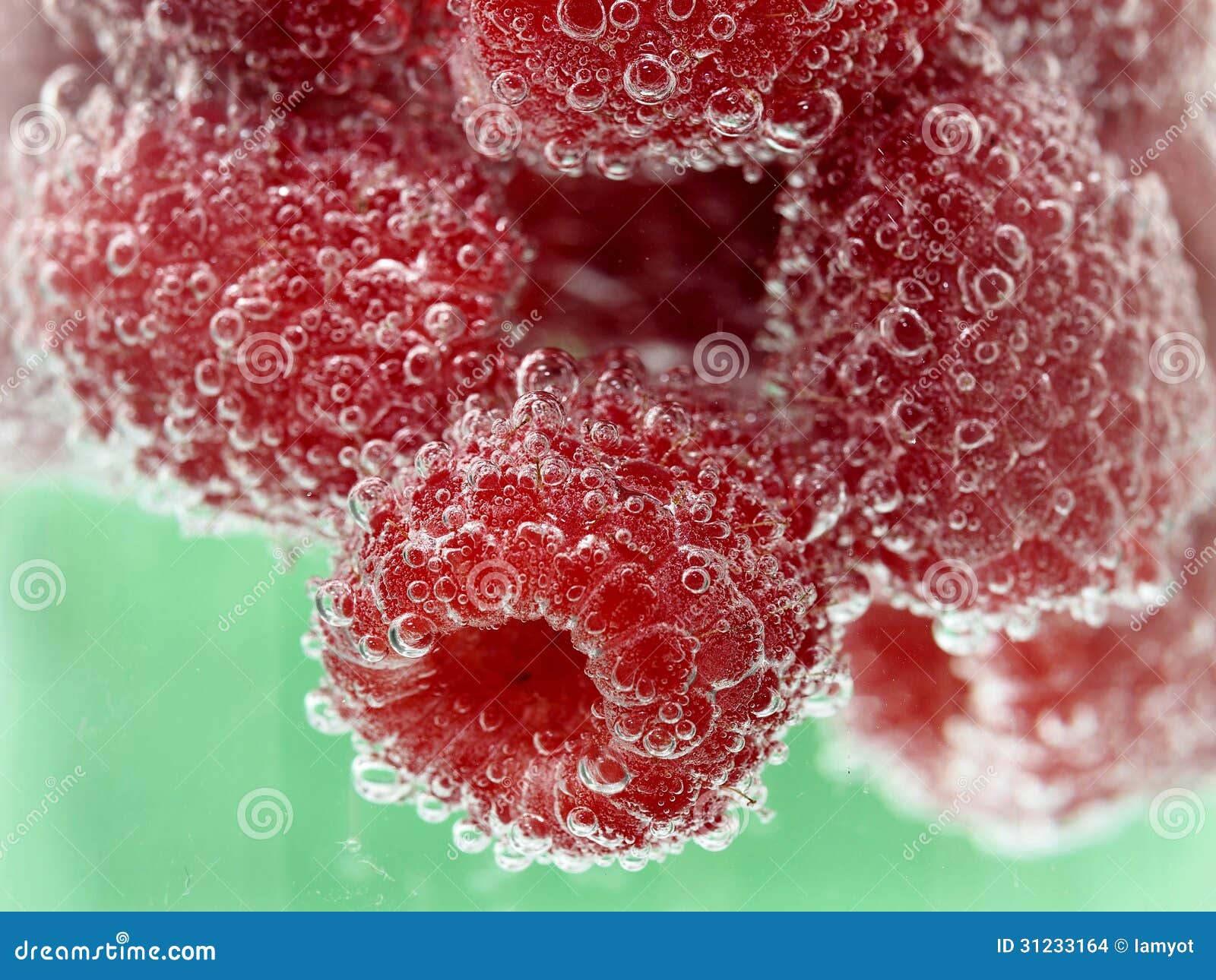 Sparkling raspberry stock photo. Image of berry, tropic - 31233164