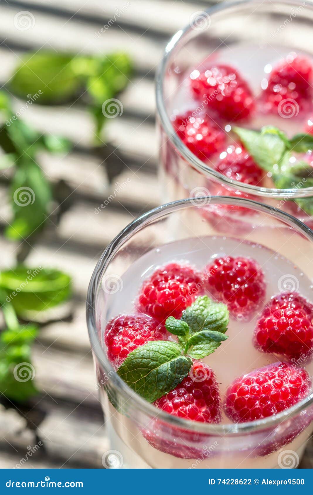 Sparkling Raspberry - Limoncello Cocktail Stock Photo - Image of lime ...