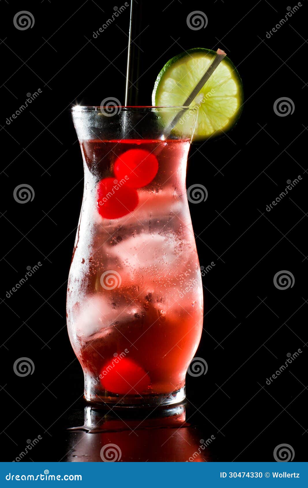 Sparkling red cocktail stock photo. Image of fresh, flavor - 30474330