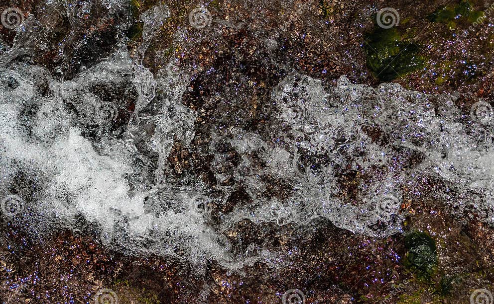 Sparkling River Water Wallpaper Stock Image - Image of abstract, clear ...